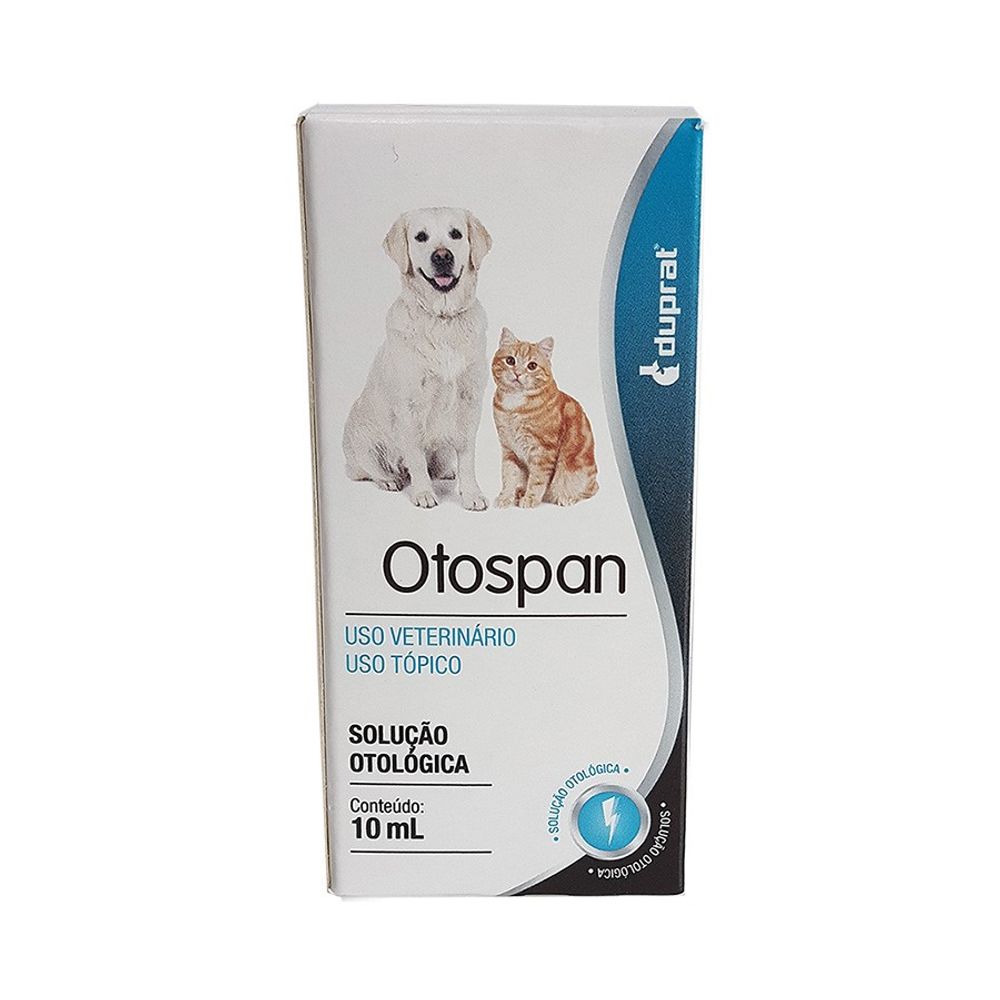 Otospan Solução Otológica - 10 ml - American Pet