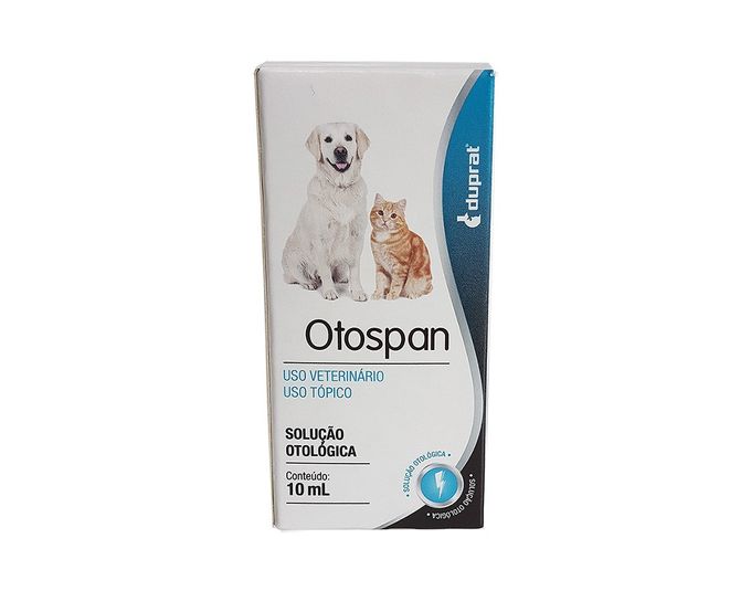 Otospan Solução Otológica - 10 ml - American Pet