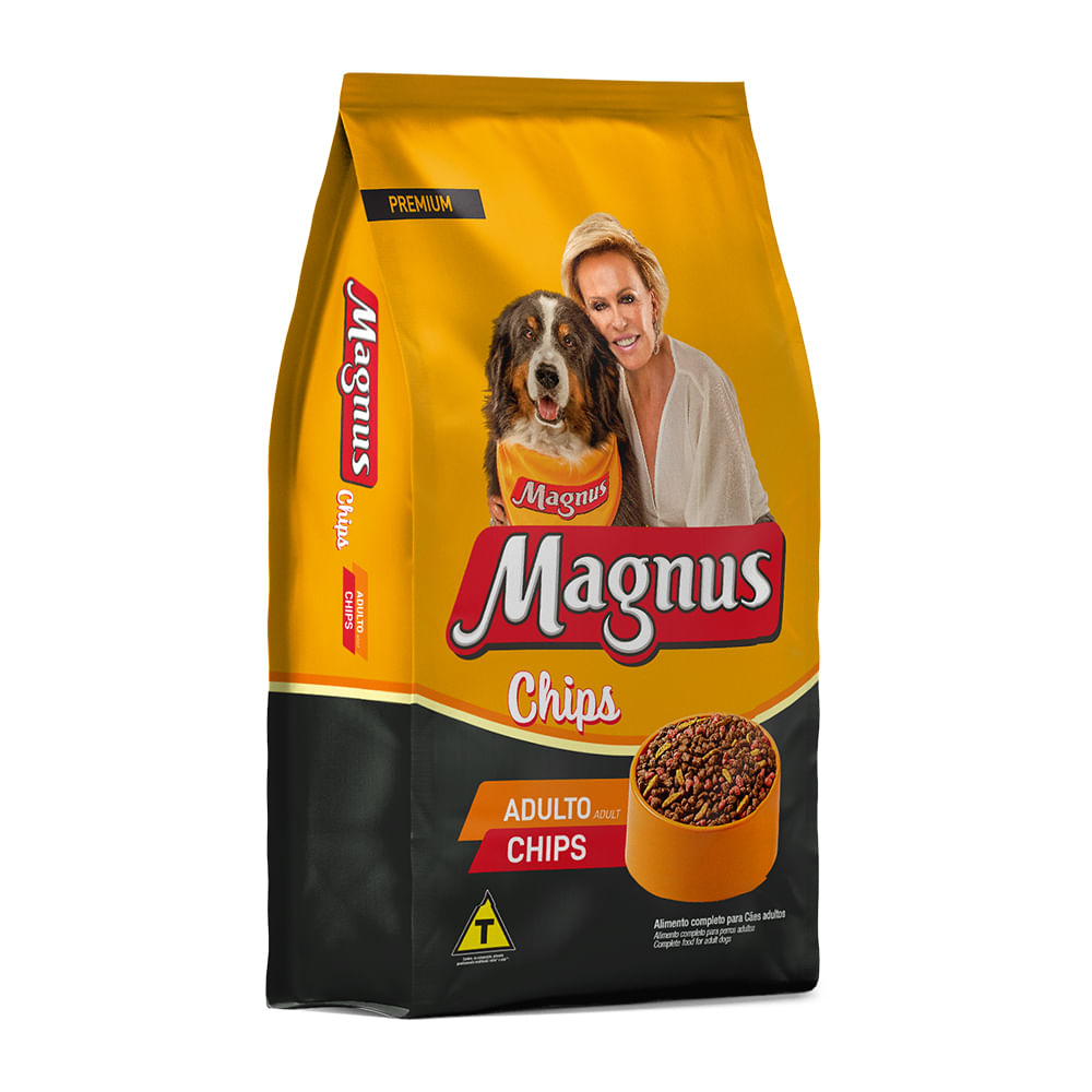 Ração Magnus Chips Cães Adultos - 15Kg - American Pet